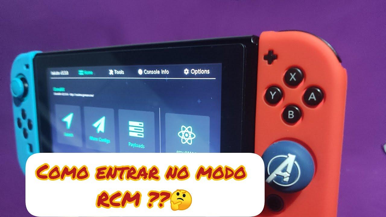 O que é o modo RCM no Nintendo Switch?