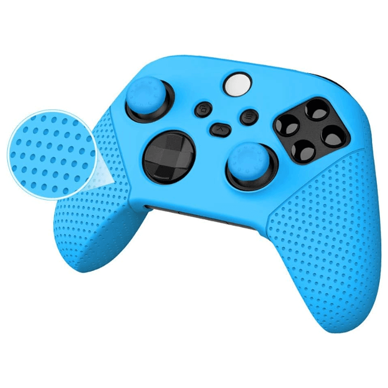 Capinha de silicone para controle Xbox Series X/S com grips para analó