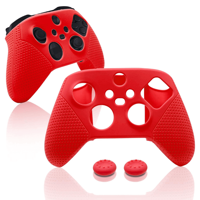 Capinha de silicone para controle Xbox Series X/S com grips para analó